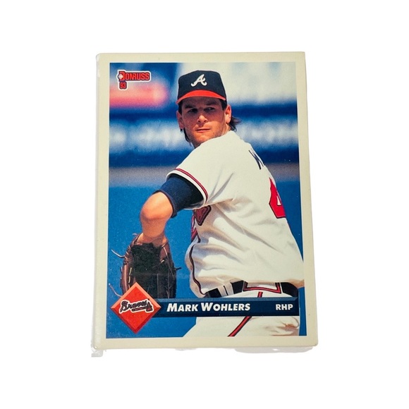 Donruss | Other | 993 Donruss 66 Mark Wohlers Atlanta Braves | Poshmark